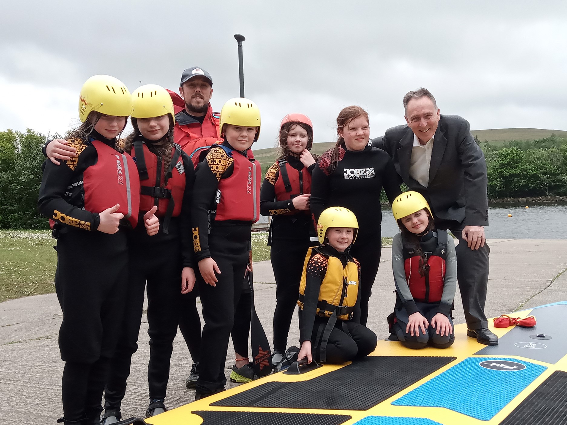 Nick Smith MP celebrates Wales Tourism Week 2022 at Parc Bryn Bach ...
